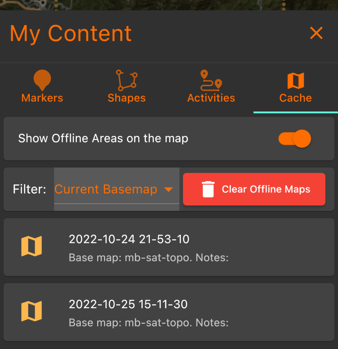 Tutorial - Offline mode, and downloading maps for offline use